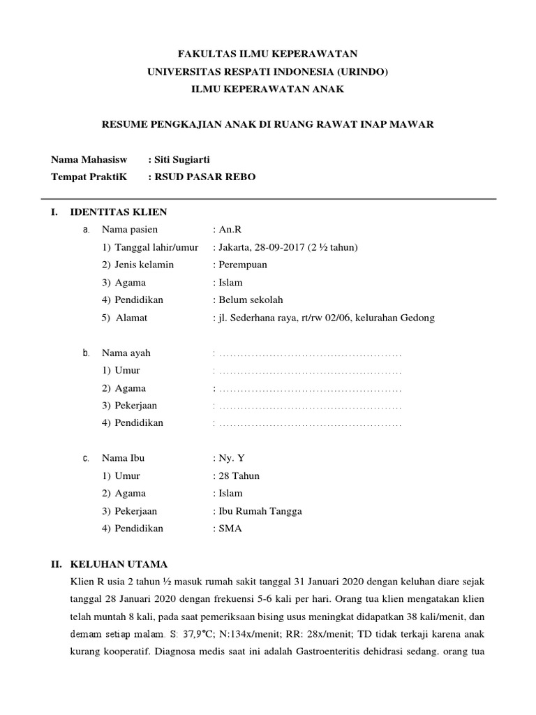 Laporan Resume GEA | PDF