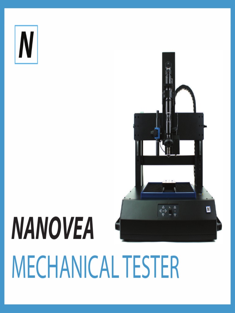 Nanovea Mechanical - Testers Guide | PDF | Hardness | Young's Modulus