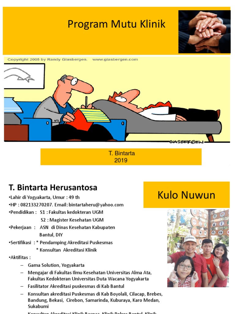 PROGRAM AKREDITASI KLINIK PRATAMA | PDF