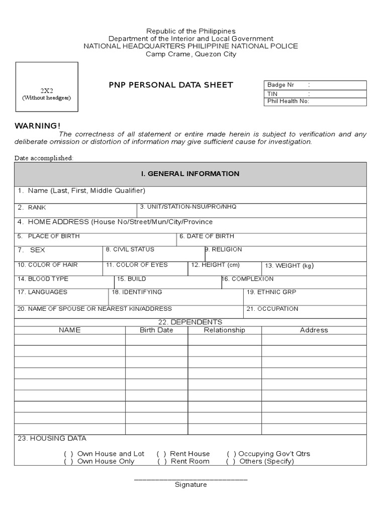 PNP PDS | PDF | Social Institutions | Social Science