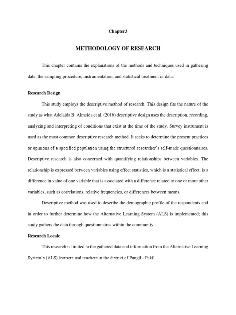 Als Chapter 3 | PDF | Statistics | Evaluation Methods