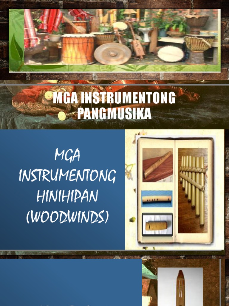 Mga Instrumentong Pangmusika sa Pilipinas | PDF
