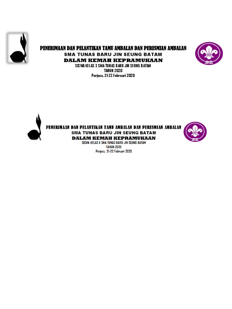 Spanduk Pramuka | PDF