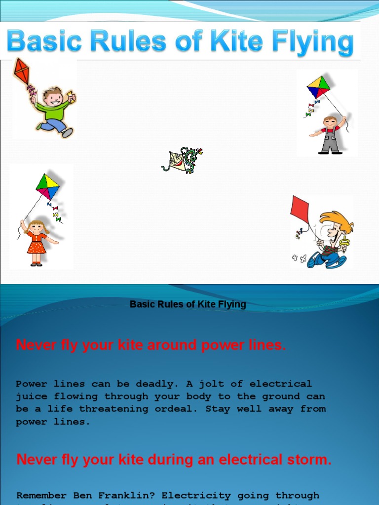 Kite Flying Safety | PDF | Kite | Nature
