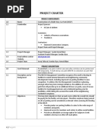 ERP Project Charter Sample | PDF | Business Process | Enterprise ...