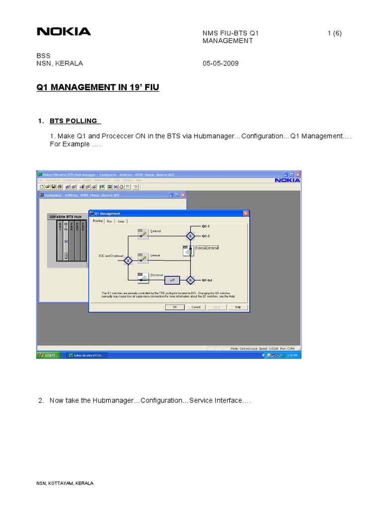 NMS Fiu-Bts Q1 | PDF | Physical Layer Protocols | Electrical Components