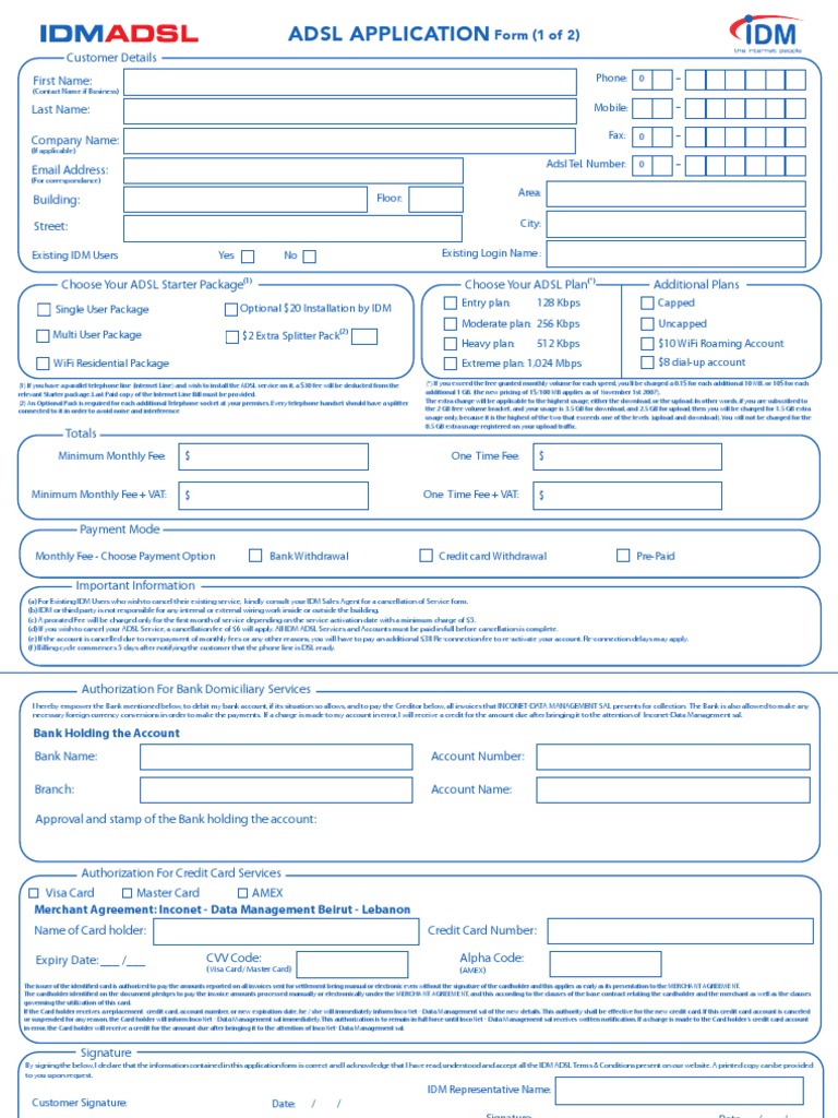 NEW Idm - DSL - Application | PDF | Customer Premises Equipment ...