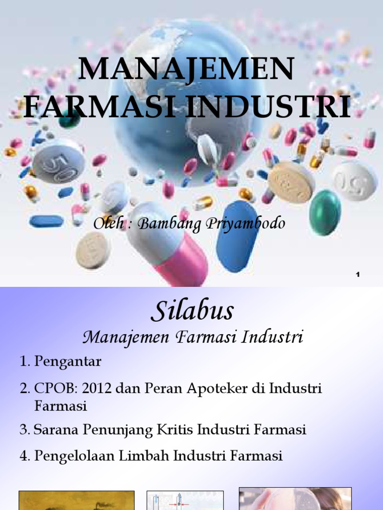 Manajemen dalam Industri Farmasi | PDF | Pengembangan Diri