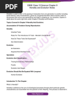 Class10 Heredity PYQs | PDF