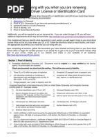REAL ID Checklist - California DMV | PDF | Identity Document ...