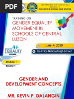 Gender Responsive Basic Education Policy | PDF | Gender | Gender Studies