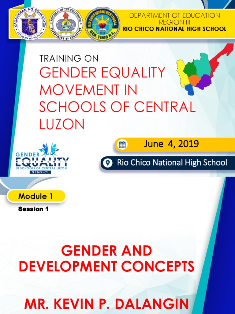 GAD Orientation | PDF | Gender | Gender Studies