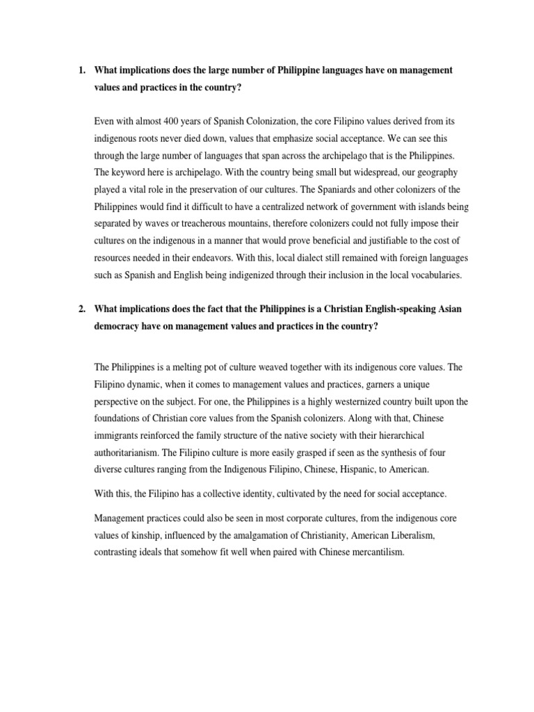 Caste Study Midterm | PDF | Philippines | Leadership