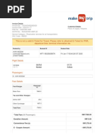 Indigo Flight GST Invoice Details | PDF | Invoice | Taxes