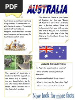 Australia Geography Webquest Worksheet | PDF | Australia