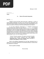 Stern Warning Letter | PDF