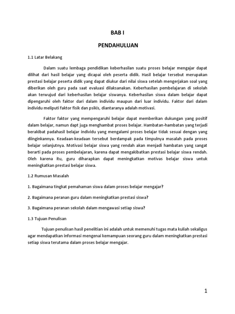 Laporan Hasil Wawancara | PDF