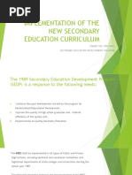 The Revised Basic Education Curriculum | PDF | Curriculum | Learning