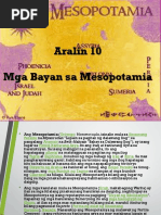 Mga Sinaunang Kabihasnan NG Asya - Handouts | PDF