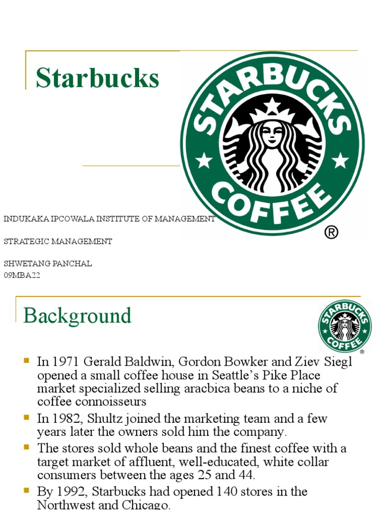 Star Bucks Strategies | PDF | Starbucks | Coffee