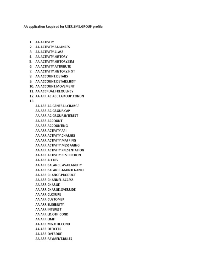 AA Application for User Profile Access | PDF | Computing | Software