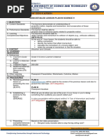Lesson Plan in Projectile Motion | PDF | Physics | Mechanical Engineering