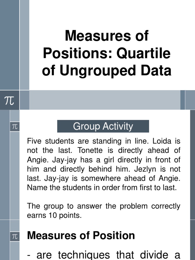 Understanding Quartiles in Statistics | PDF | Descriptive Statistics | Statistics