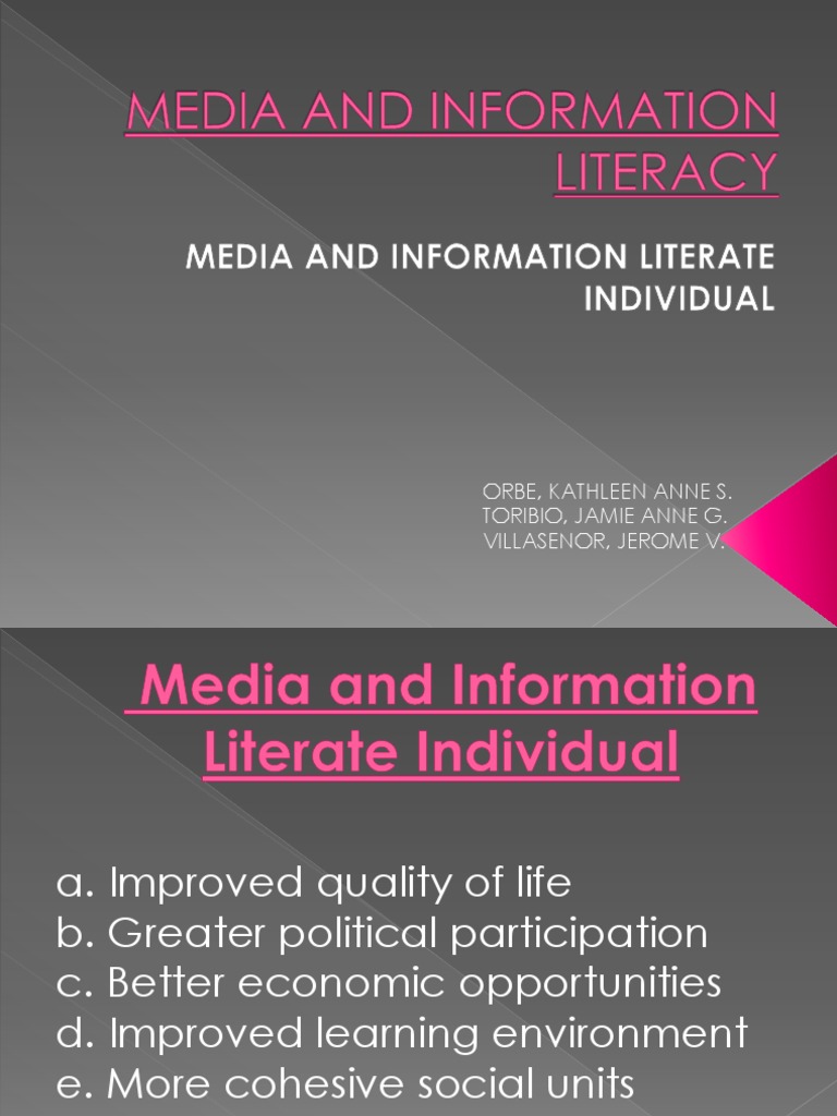 Importance of Media Literacy Skills | PDF | Mass Media | Literacy