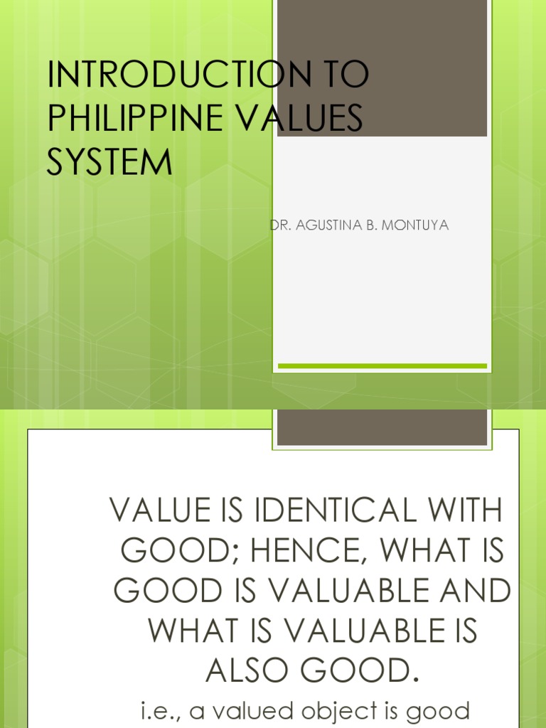 Understanding Filipino Values | PDF | Value (Ethics) | Family