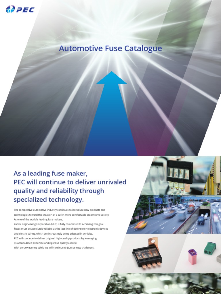 Pec Fuse Catalogue En 2019 Pdf Pdf Fuse Electrical Electric Vehicle