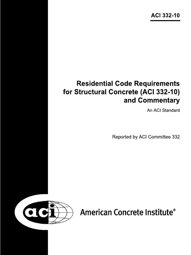 Aci 332 - 10 PDF | PDF