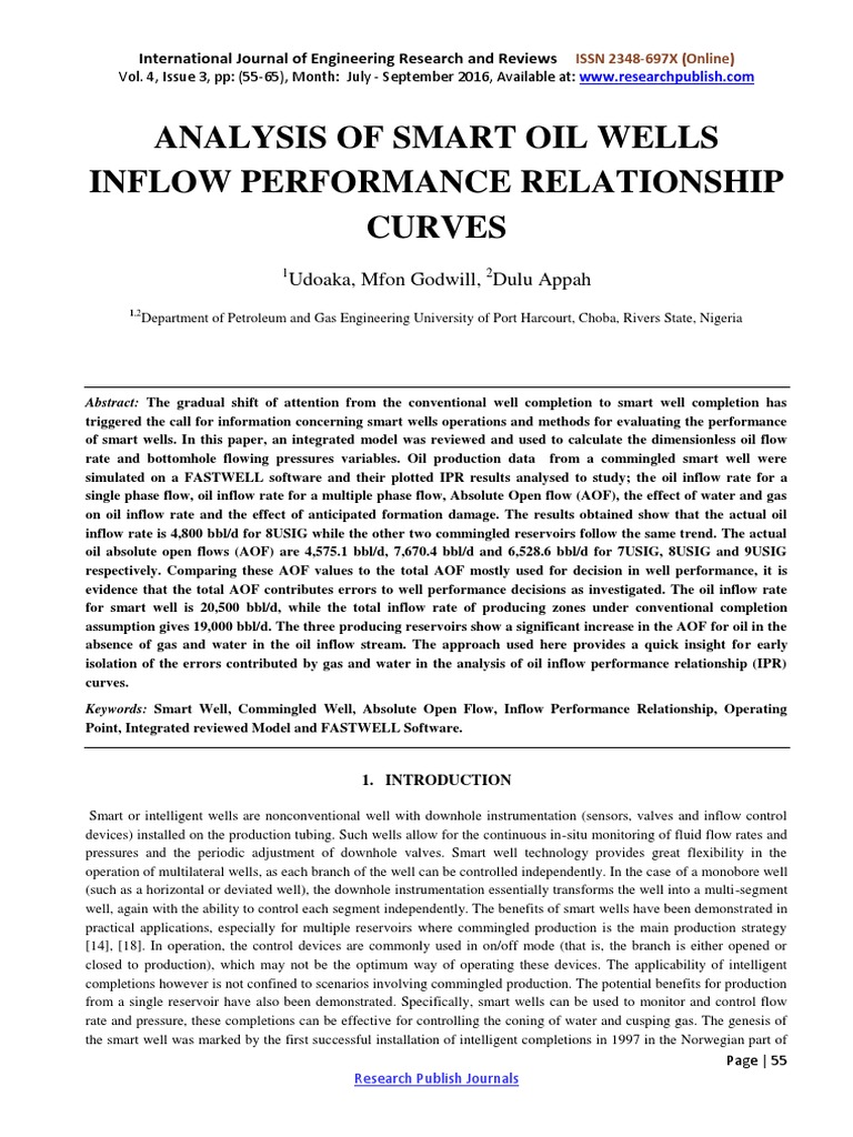 Analysis of Smart Oil Wells-3735 PDF | PDF | Oil Well | Petroleum Reservoir