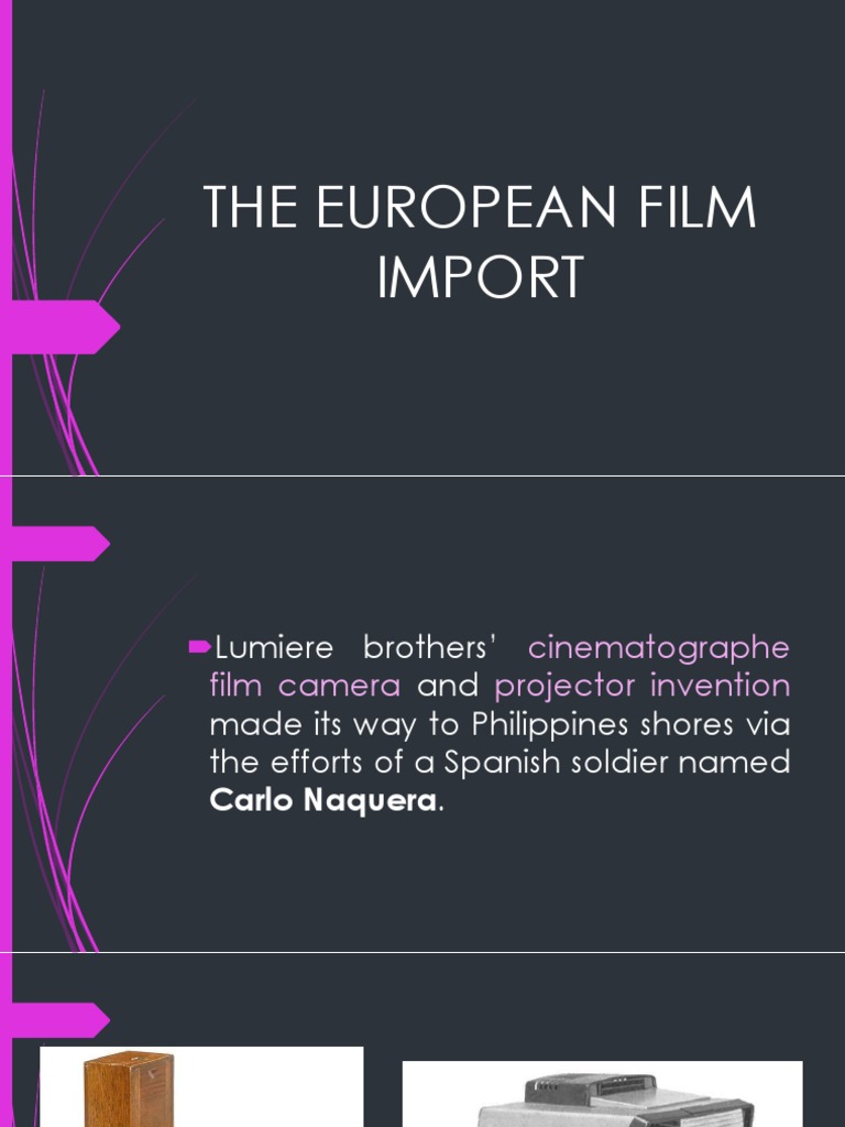 THE EUROPEAN FILM IMPORT Dhelcianne | PDF