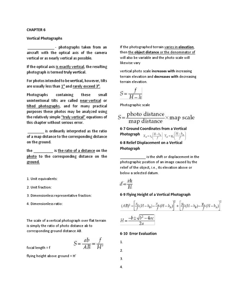 CHAPTER 6 Photo Questions | PDF