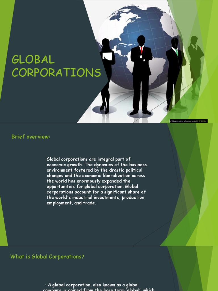 Contemporary World | PDF | Multinational Corporation | Market (Economics)