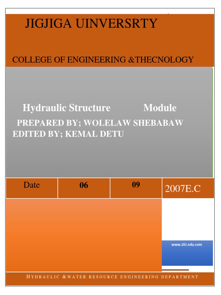 Hydraulic Structures Module Overview | PDF