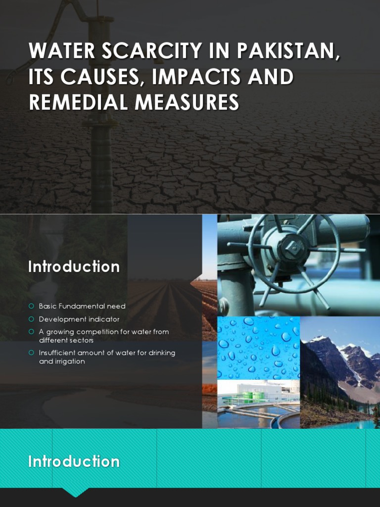 Water Crisis in Pakistan: Causes and Solutions | PDF | Water Resources ...