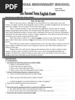 1as Exam - 1st Term Use of Internet | PDF | Internet | Communication