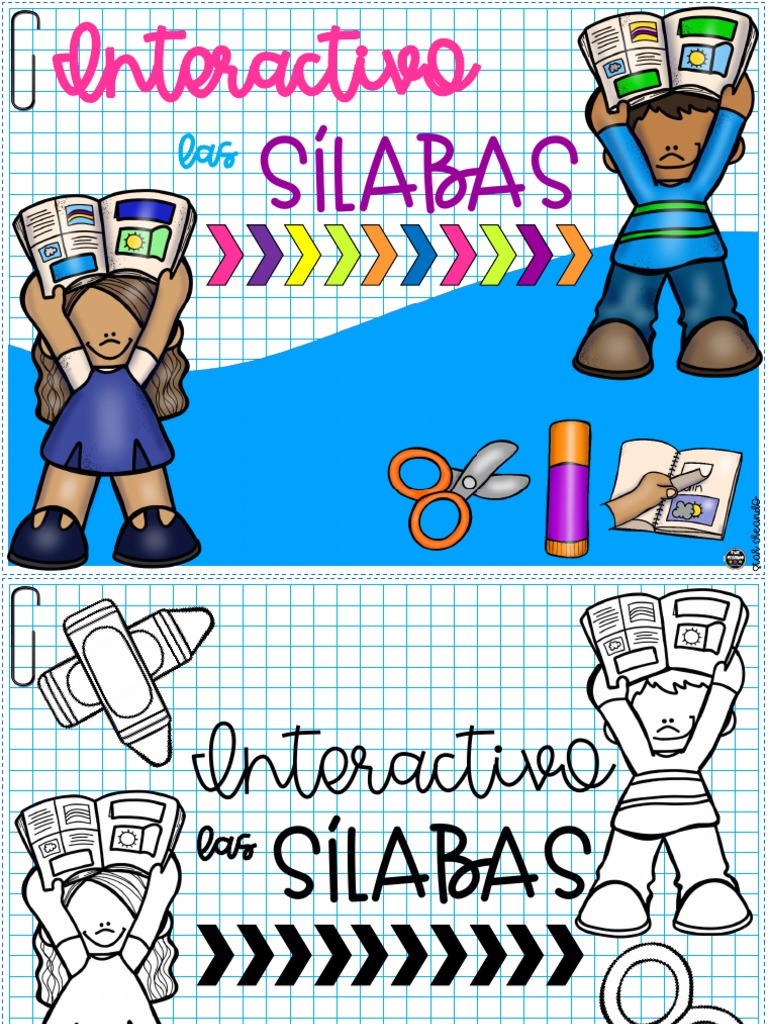 95.-Libro Interactivo Las Sílabas | PDF | Alimentos | Naturaleza