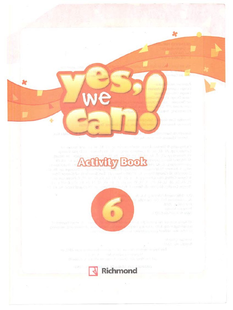 Yes, We Can! 6 PDF | PDF