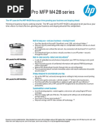 HP Color Laserjet Pro MFP 4303Dw Printer: Data Sheet | PDF | Image ...