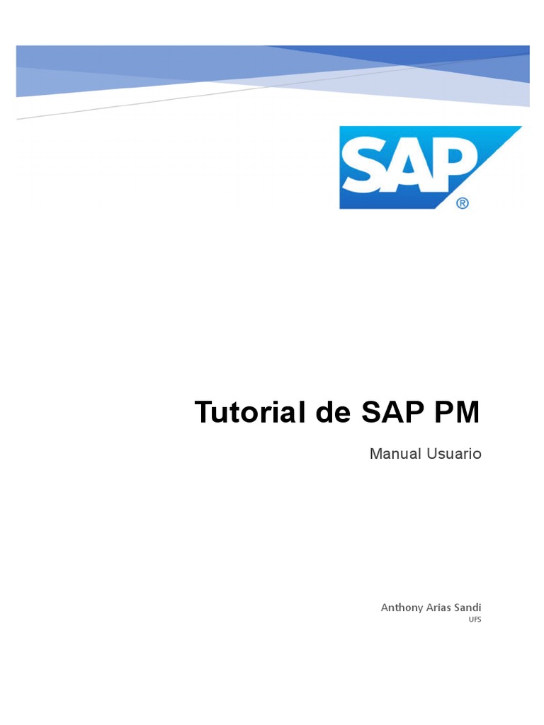 Sap PM | PDF | Planificación | Ventana (informática)