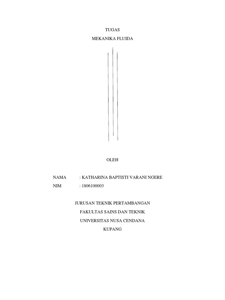 Tugas Mekanika Fluida Atha | PDF