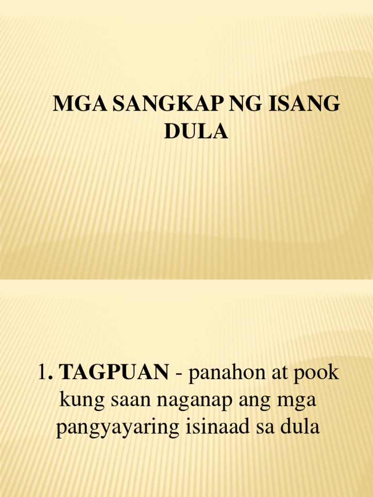 Dulaang Filipino | PDF