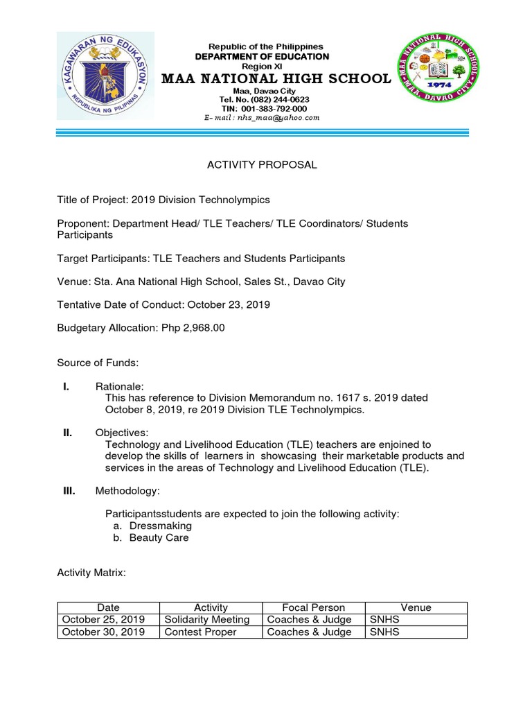 Activity Proposal | PDF | Learning