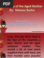The Story of The Aged Mother by Matsuo Basho | PDF
