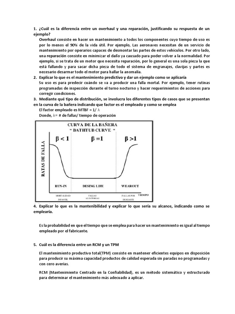 Cuál Es La Diferencia Entre Un Overhaul y Una Reparación | PDF ...