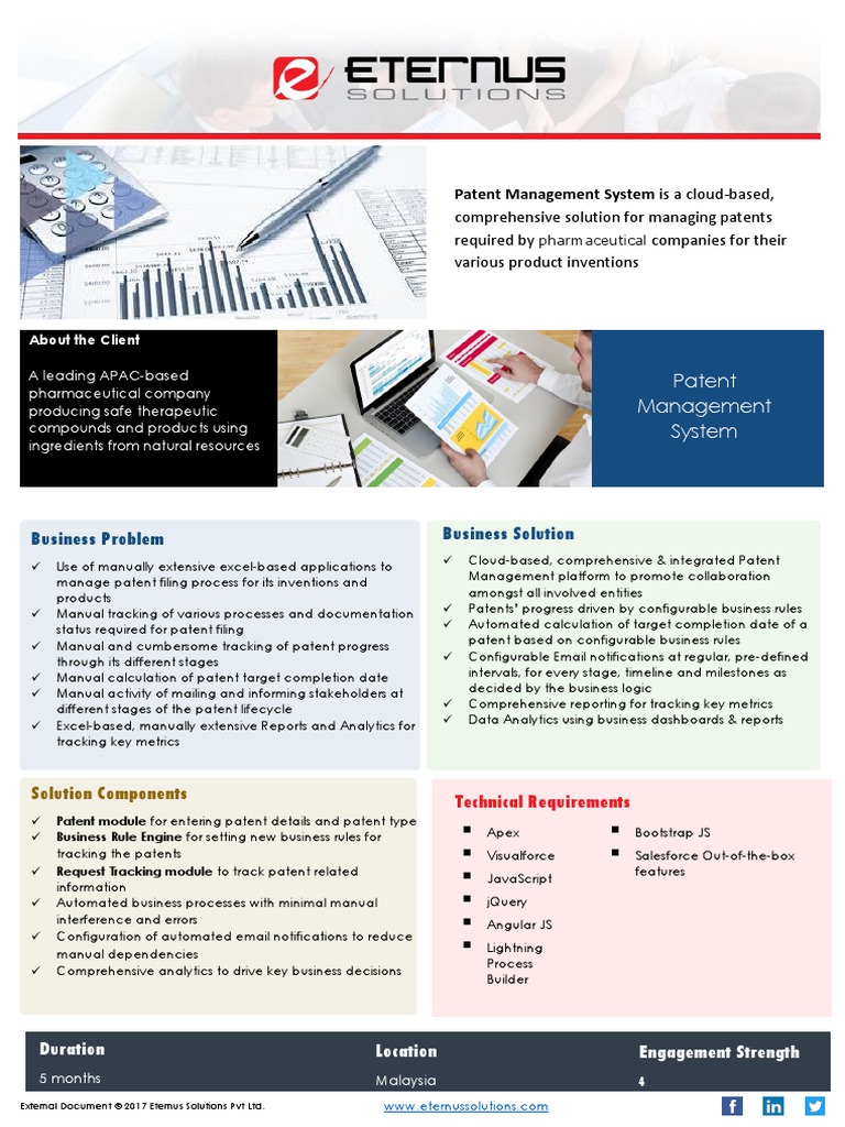Salesforce - Healthcare - Patent Management System | PDF
