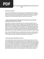 Mary Kay Interview Outline and Agenda | PDF | Economies | Business