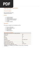 Rhodia - TDS - RHODAPEX CO 436 - EN PDF | PDF | Chemistry | Materials